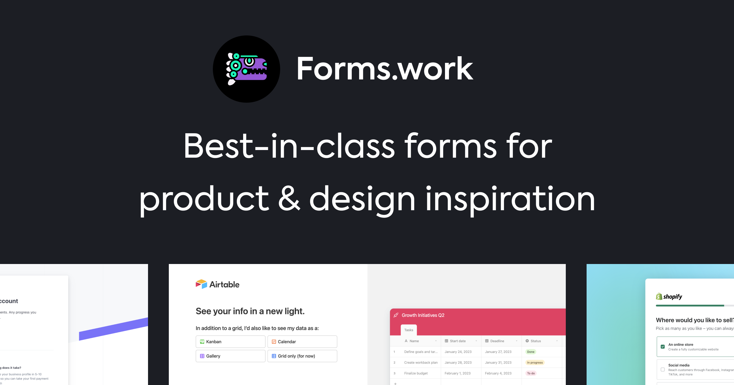 Forms Work | The best form examples and walkthroughs